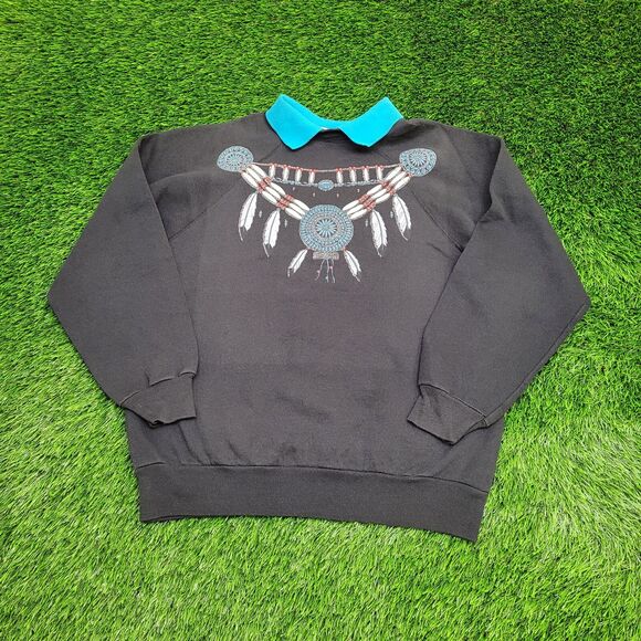 Tultex | Tops | Vintage 9s Tultex Sweatshirt Womens Large 22x24 Usa ...